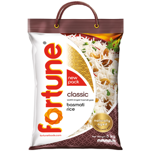 Fortune Classic Basmati Rice 5kg | Home Supermart
